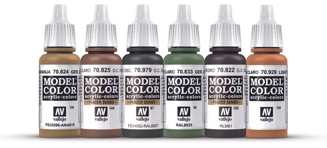 Vallejo 70207 Model Color Set German Airbrush Farben