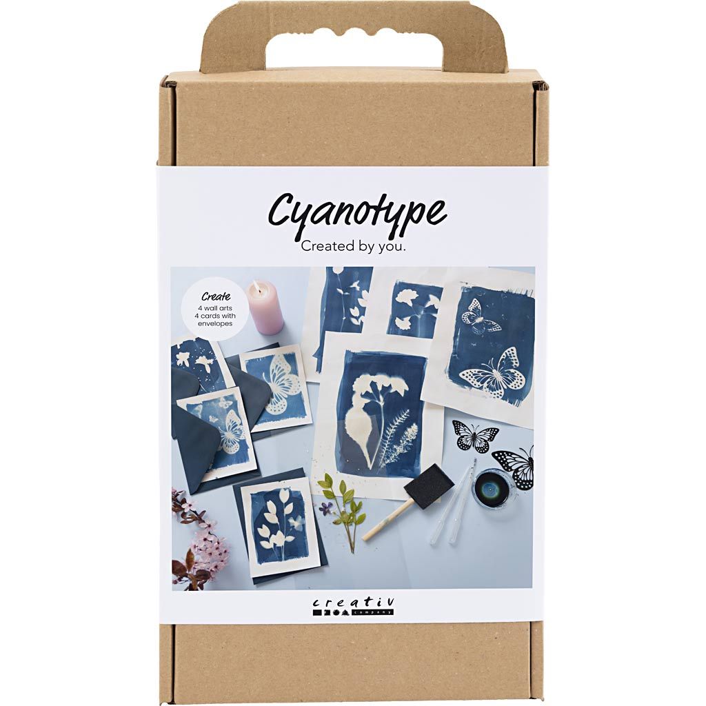Kreativ Set Cyanotypie, Blau